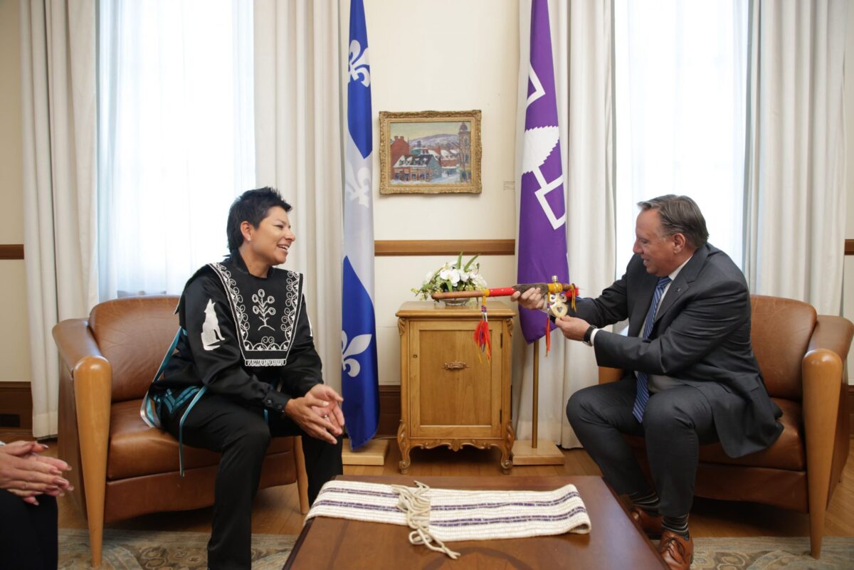 Legault meets with grand chief – The Eastern Door