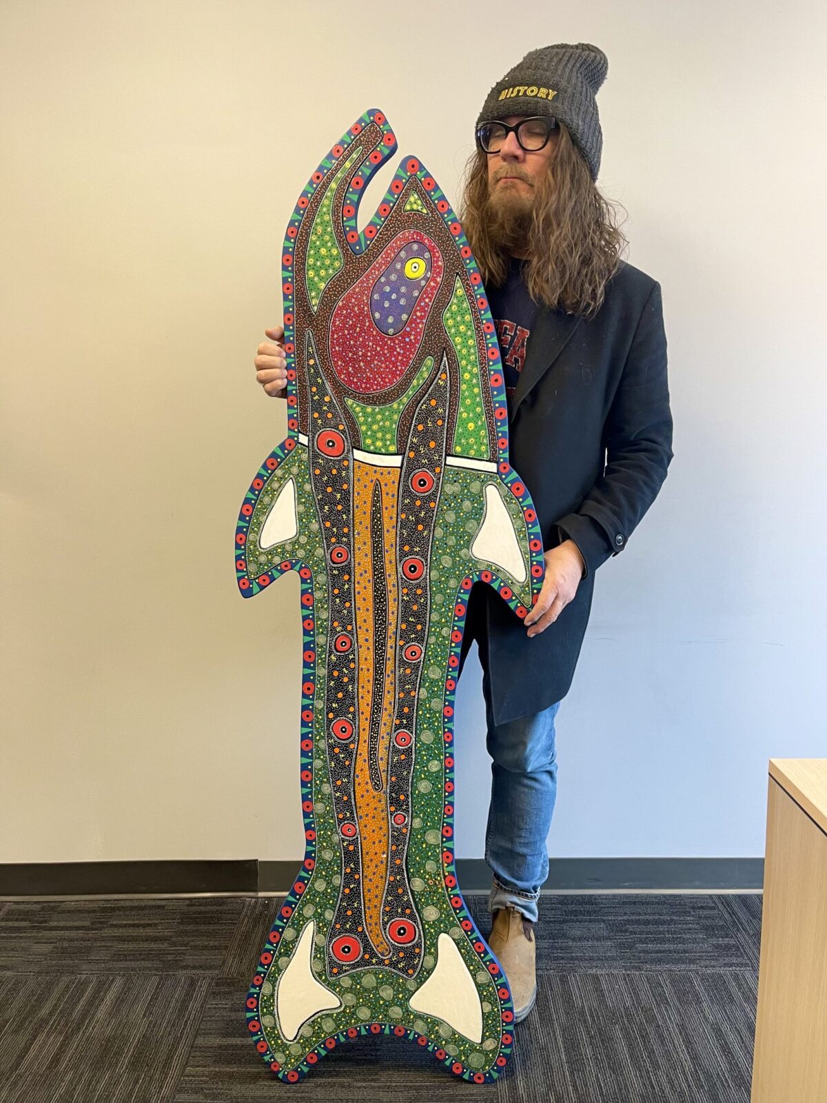 Wilson donates original artwork to cultural centre – The Eastern Door