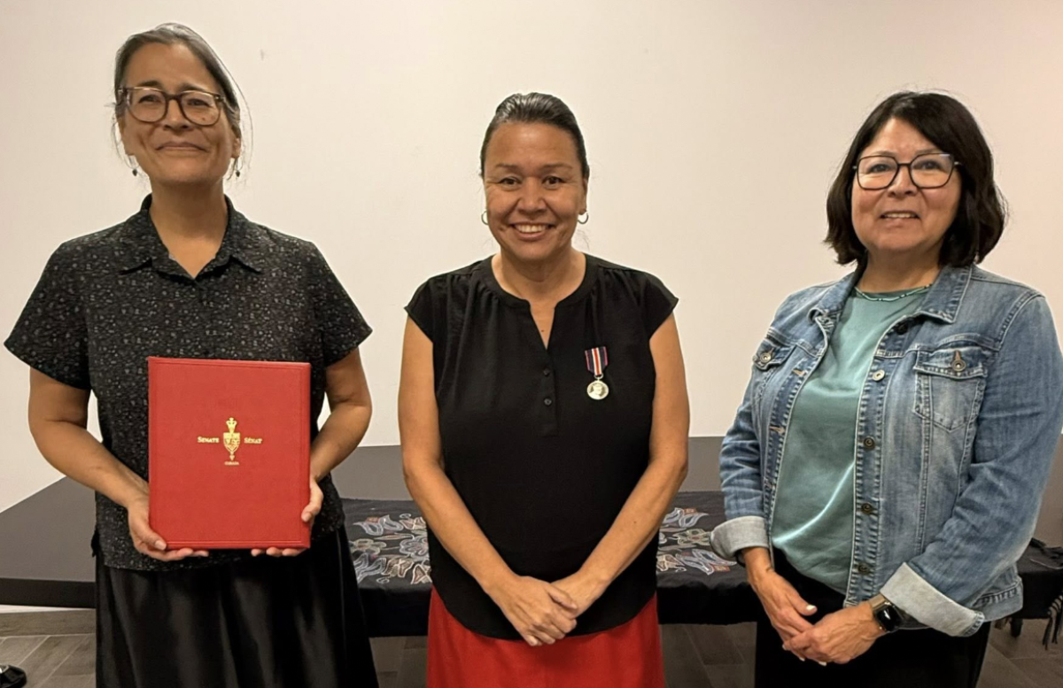 Morrison recognized with medal – The Eastern Door